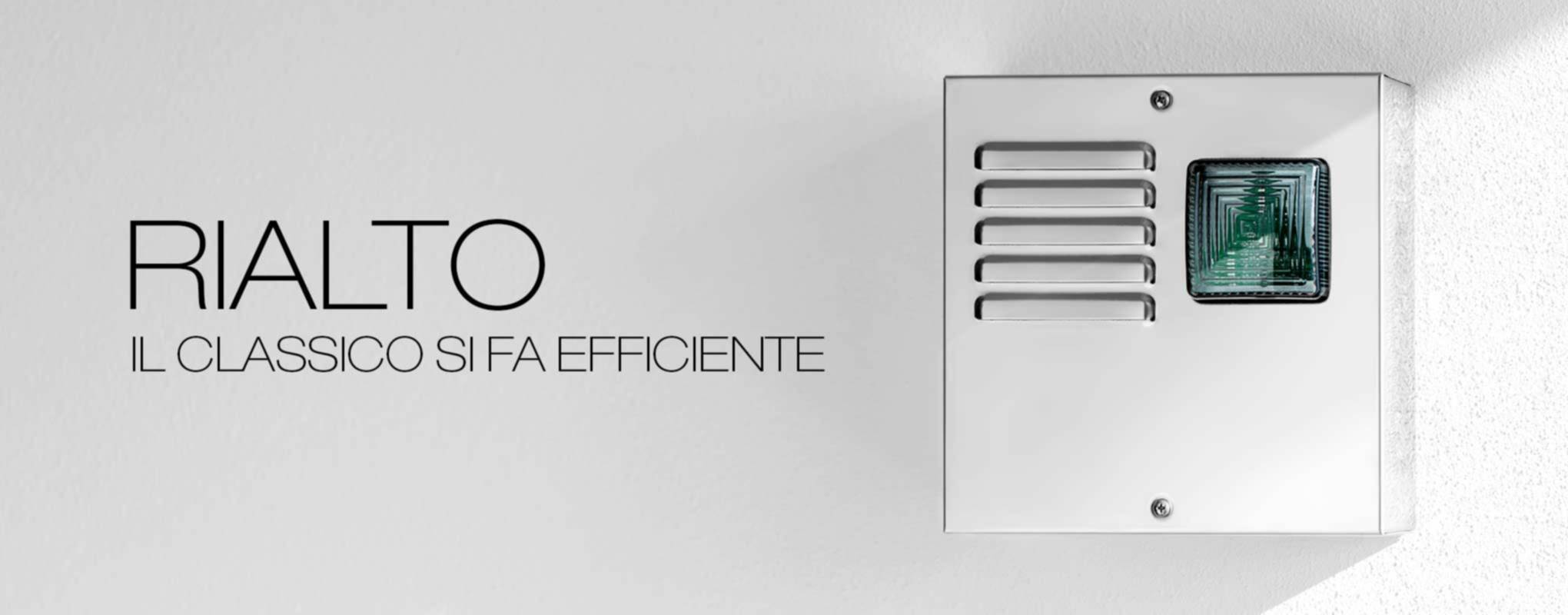 Rialto | La sirena antifurto classica ed efficiente di Venitem